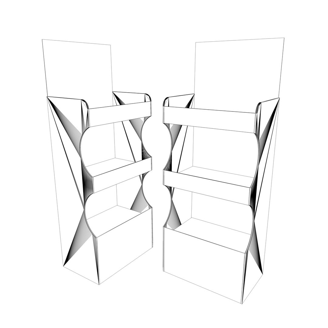 Display Rack 1 3D Model - TurboSquid 1373030