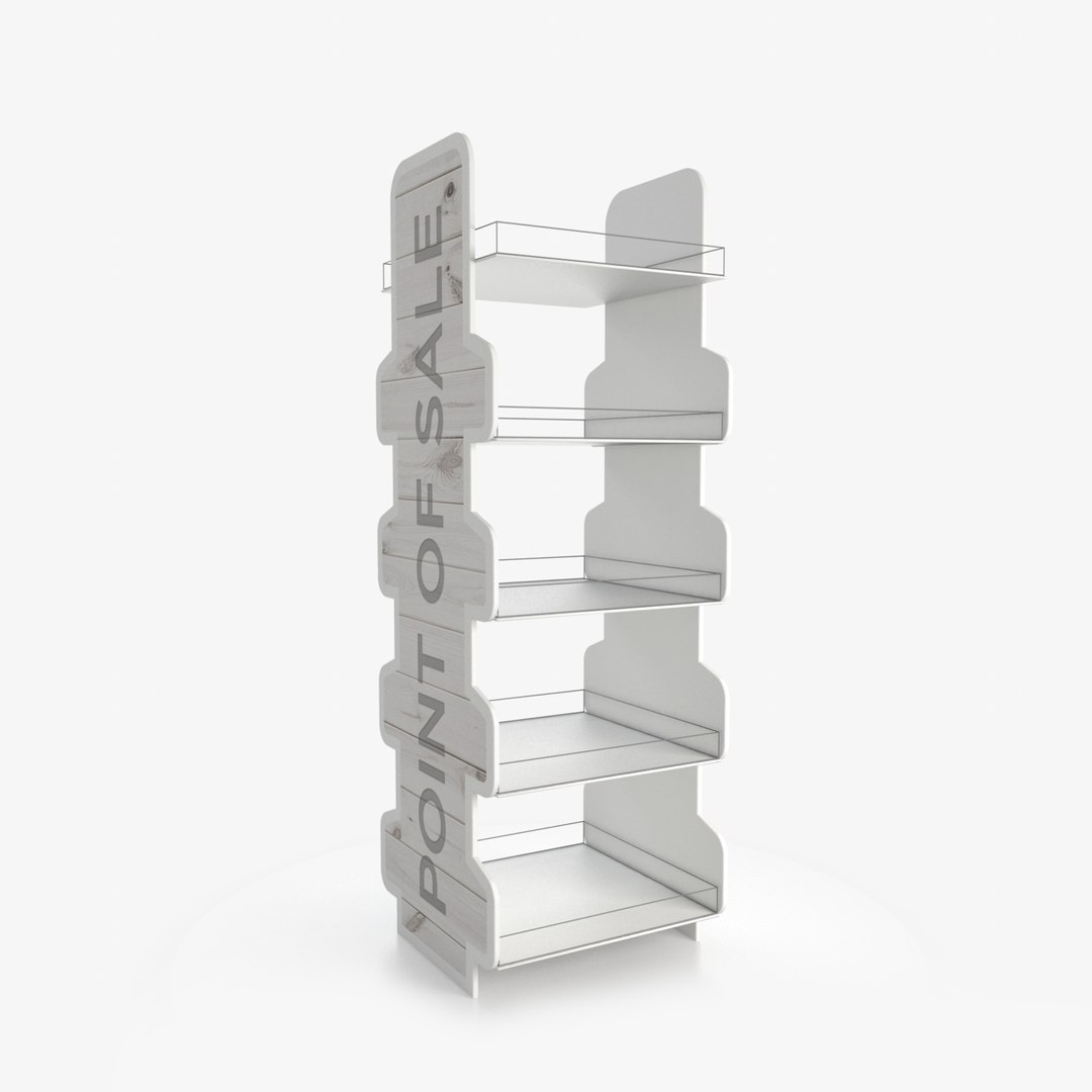 Display Rack 1 3D Model - TurboSquid 1373030