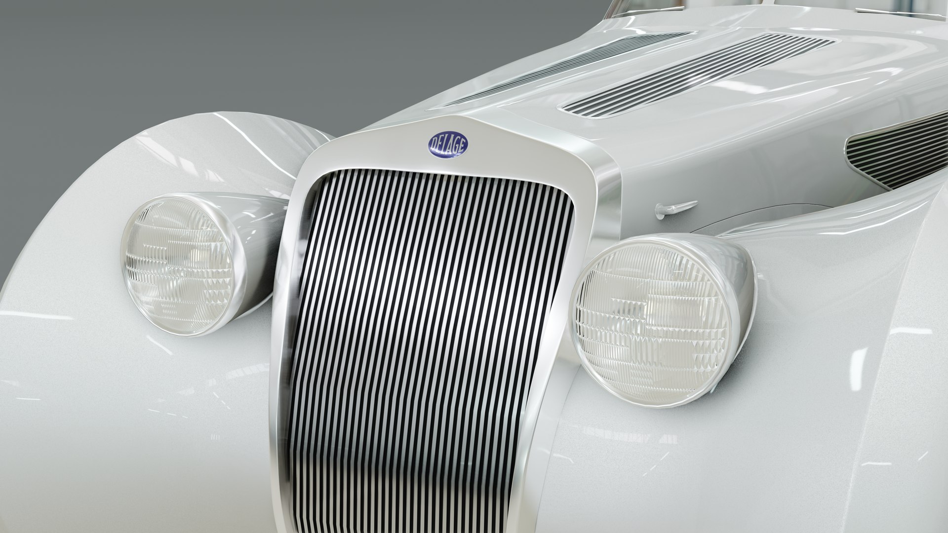 3D Luxury Classic Delage D8 - TurboSquid 1724207