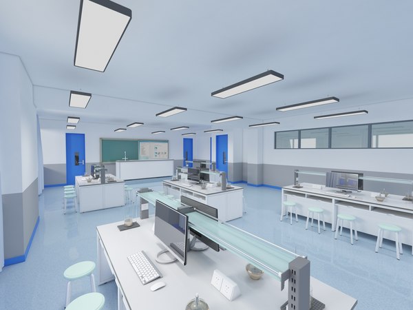 modèle 3D de Laboratoire - TurboSquid 1732007