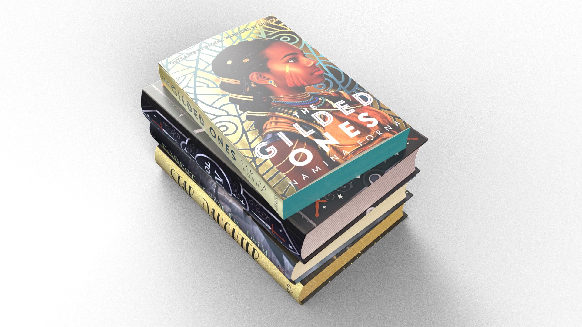 3D Book Fantasy Stack - TurboSquid 1674638