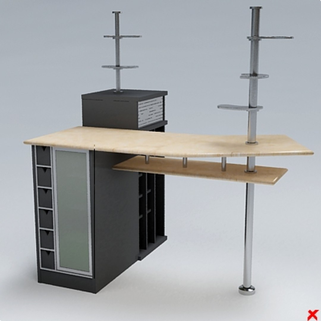 Kitchen Counter 3d Max