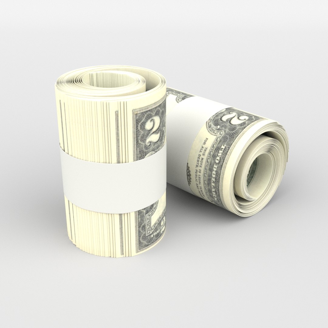 Money dollar cash 3D model - TurboSquid 1666672