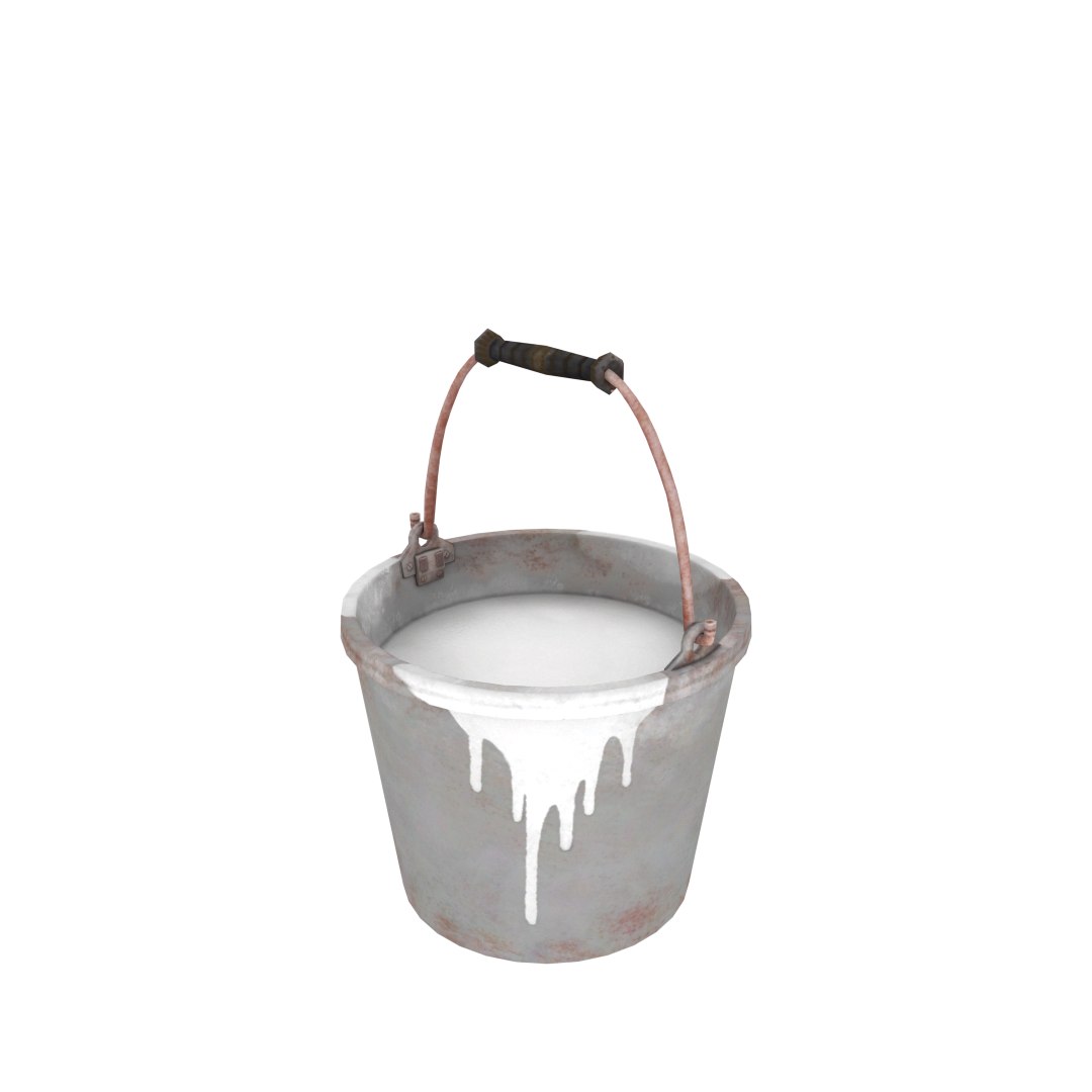 3d 3ds paint bucket