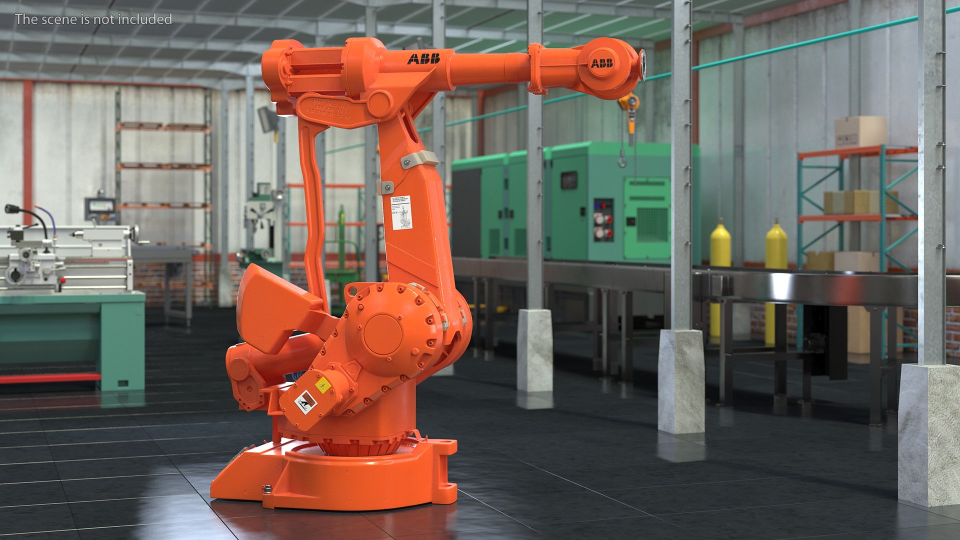 ABB IRB 4400 Industrial Robot Rigged 3D - TurboSquid 1862065