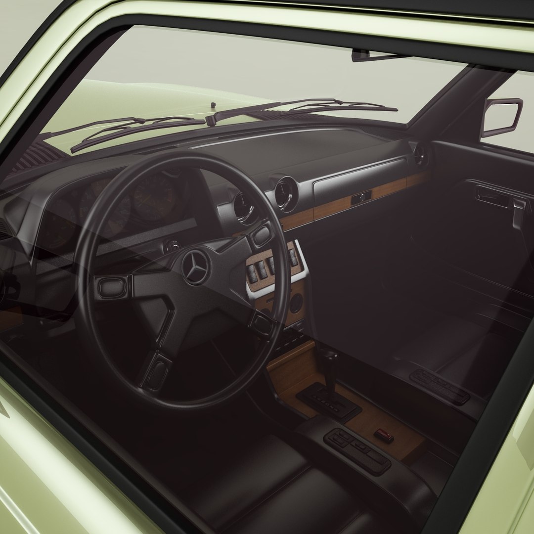Mercedes-Benz W123 AMG 3D Model - TurboSquid 2097547