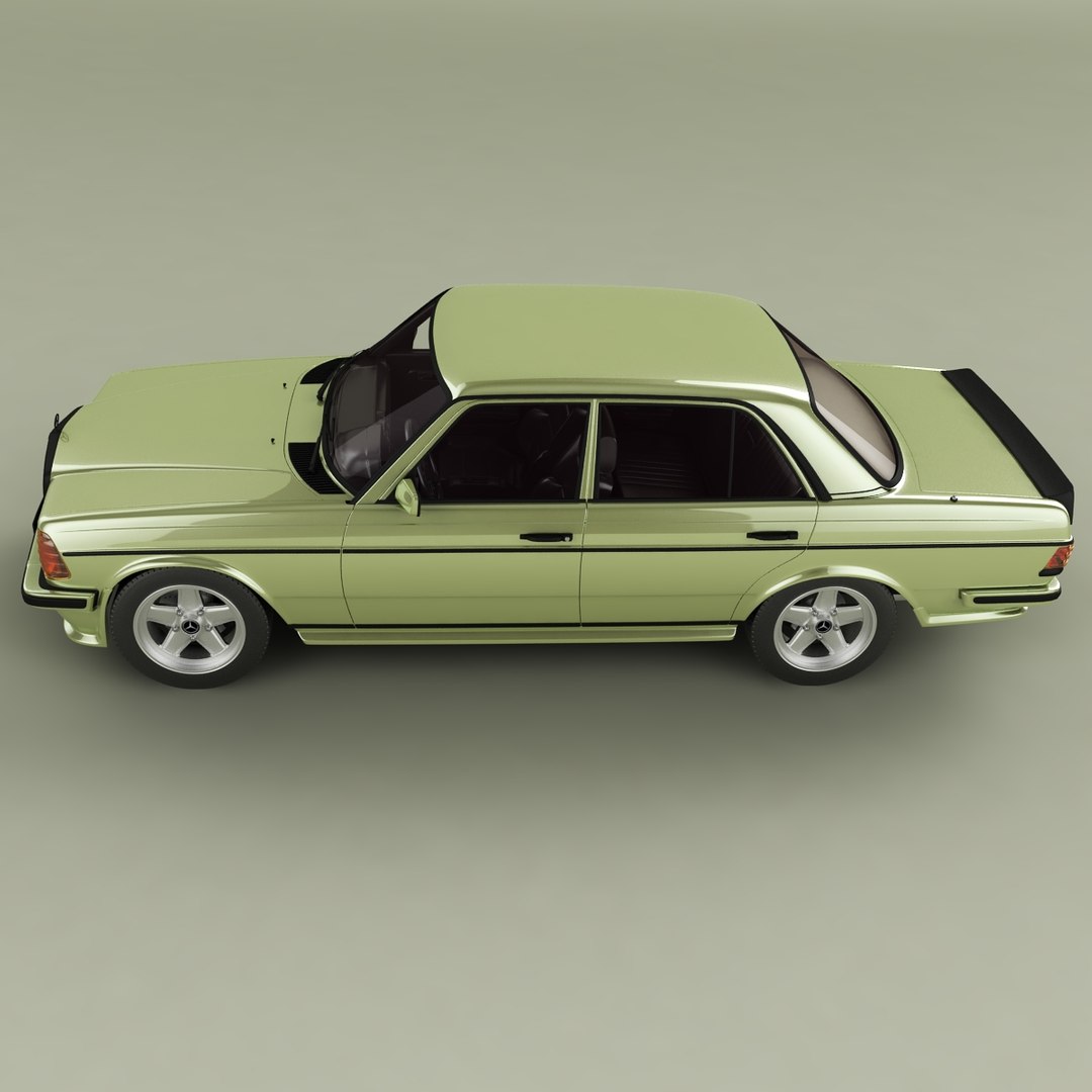 Mercedes-Benz W123 AMG 3D Model - TurboSquid 2097547