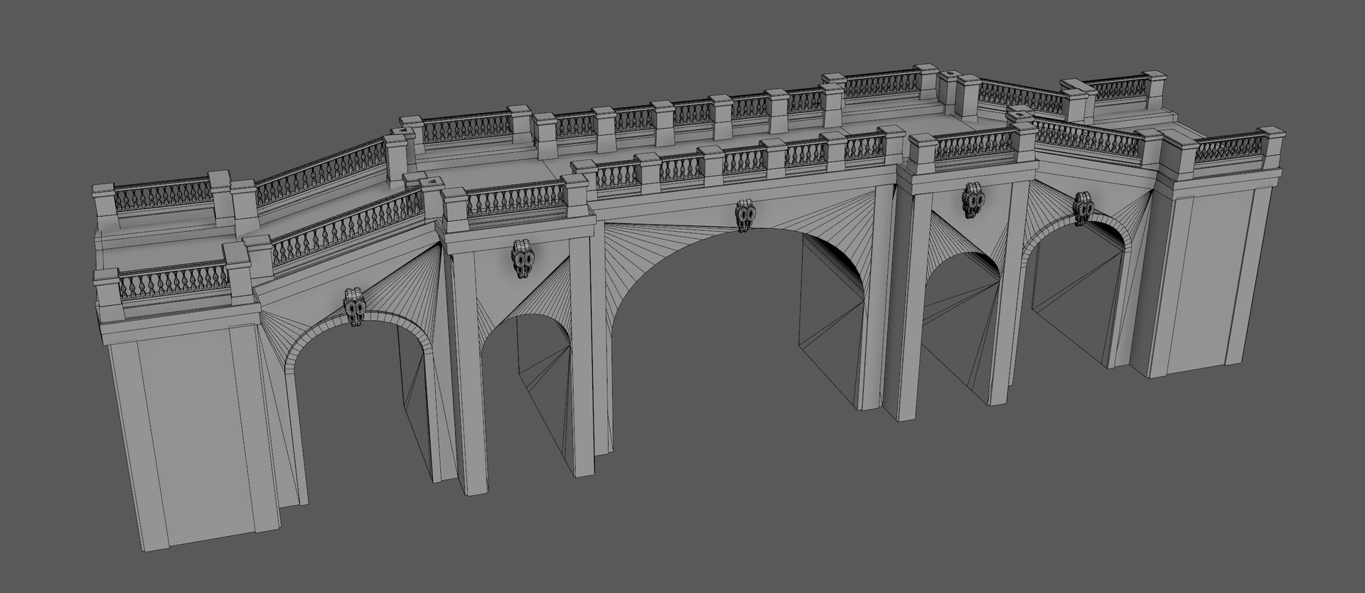 Fantasy Ancient Bridge Model - TurboSquid 1868357
