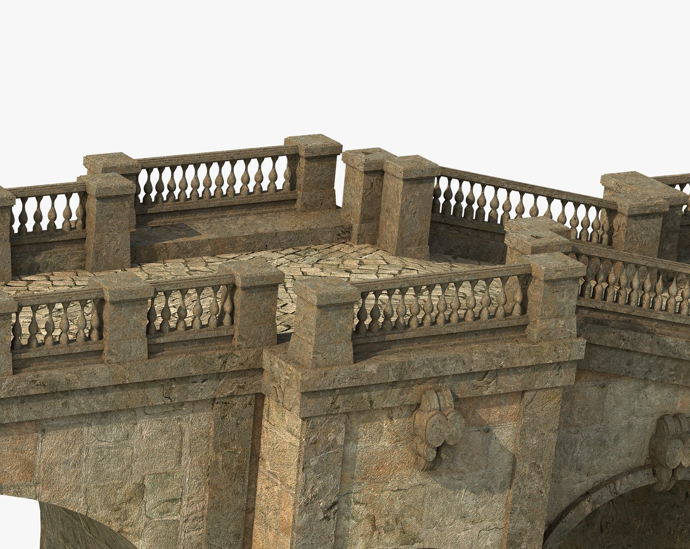 Fantasy Ancient Bridge Model - TurboSquid 1868357