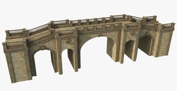 3D fantasy gate arch - TurboSquid 1423871