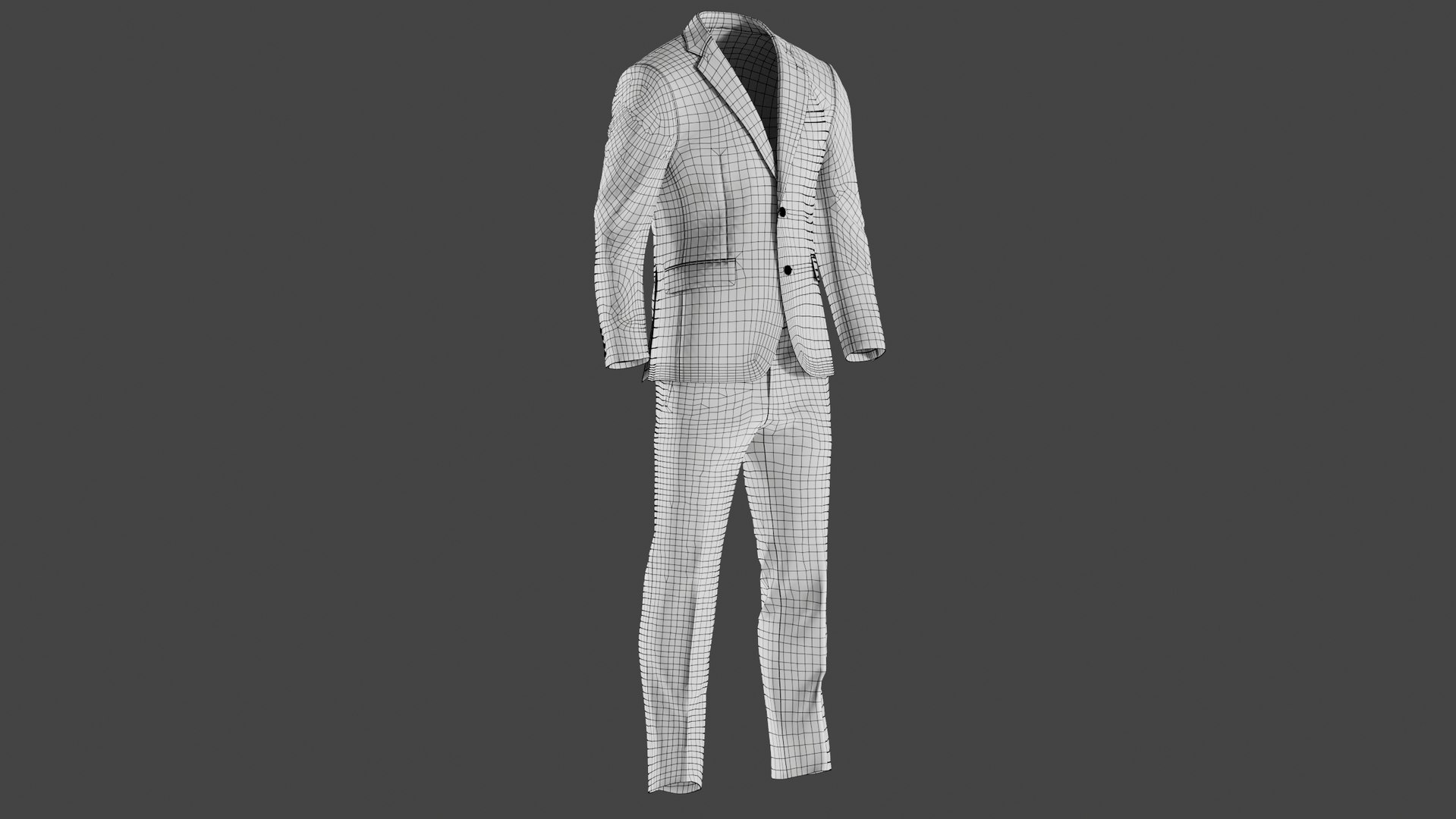 Mesh Men S Jacket 3D Model - TurboSquid 1674281