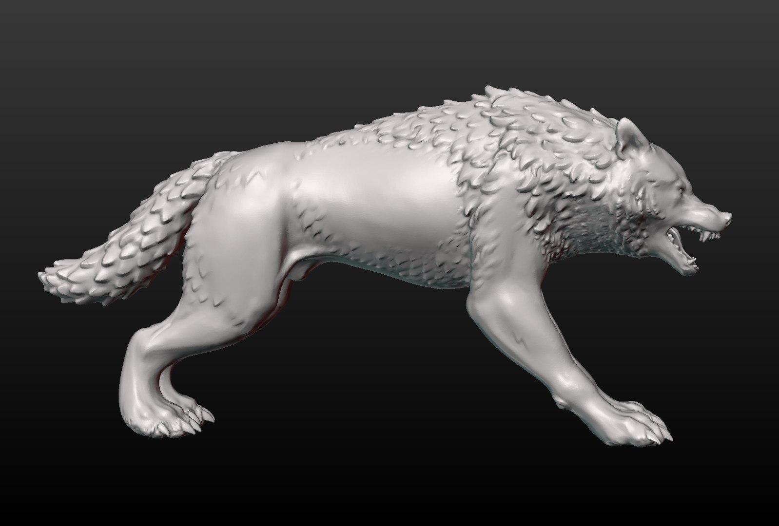 3D Model Wolf - TurboSquid 1240330