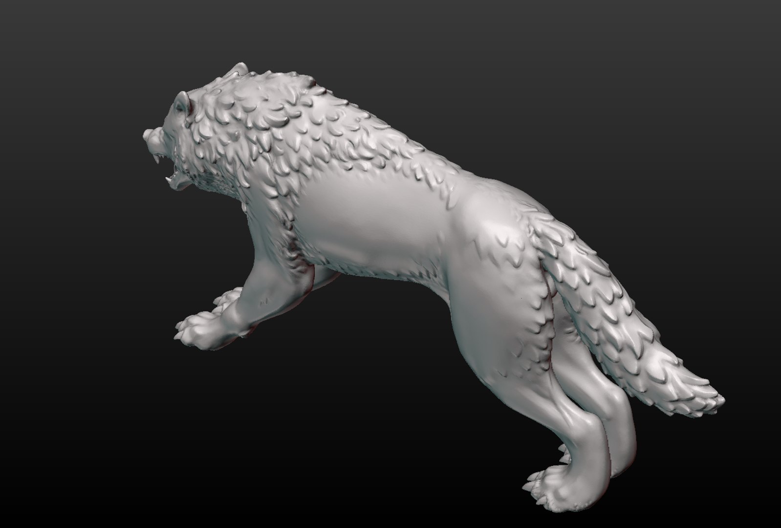3D Model Wolf - TurboSquid 1240330