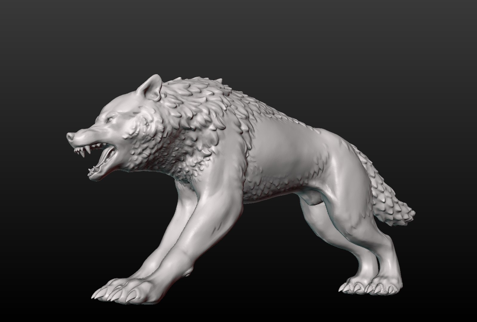 3D Model Wolf - TurboSquid 1240330