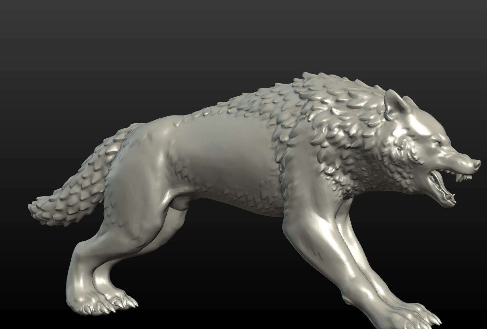 3D model wolf - TurboSquid 1240330