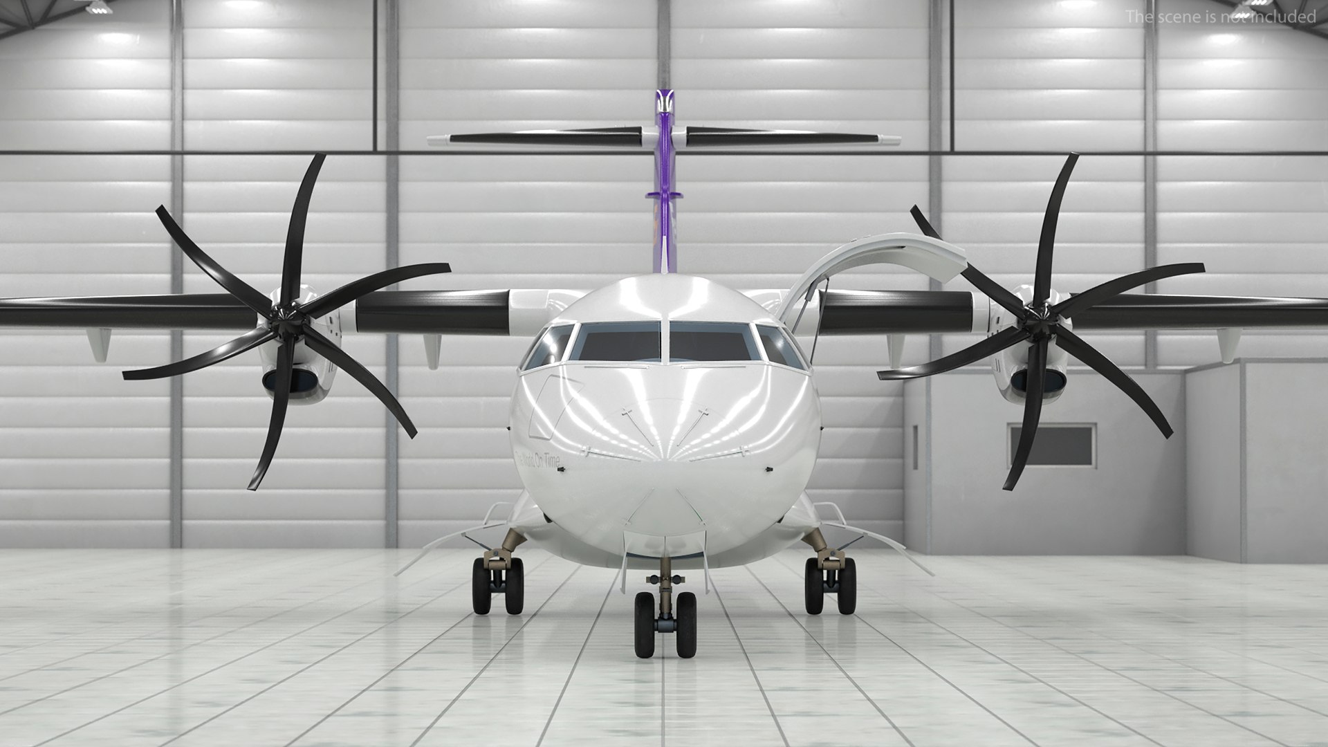 FedEx ATR 72-600 Cargo Aircraft Open 3D Model - TurboSquid 2430769