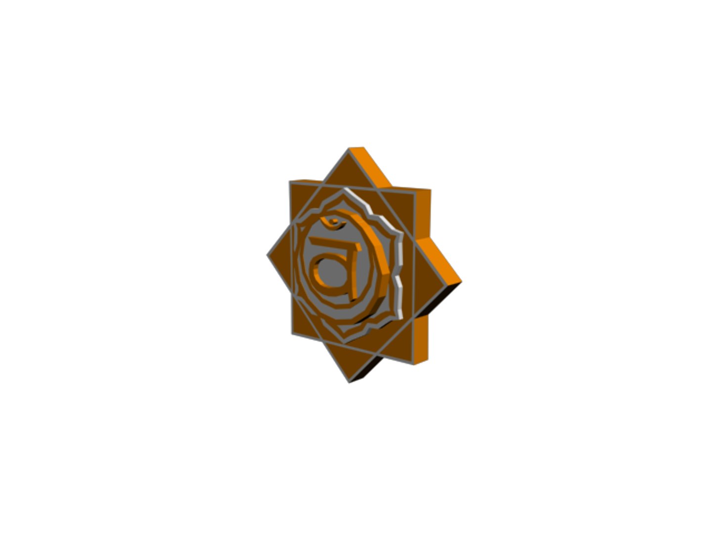 Free svadhishthana chakra 3D model - TurboSquid 1202871