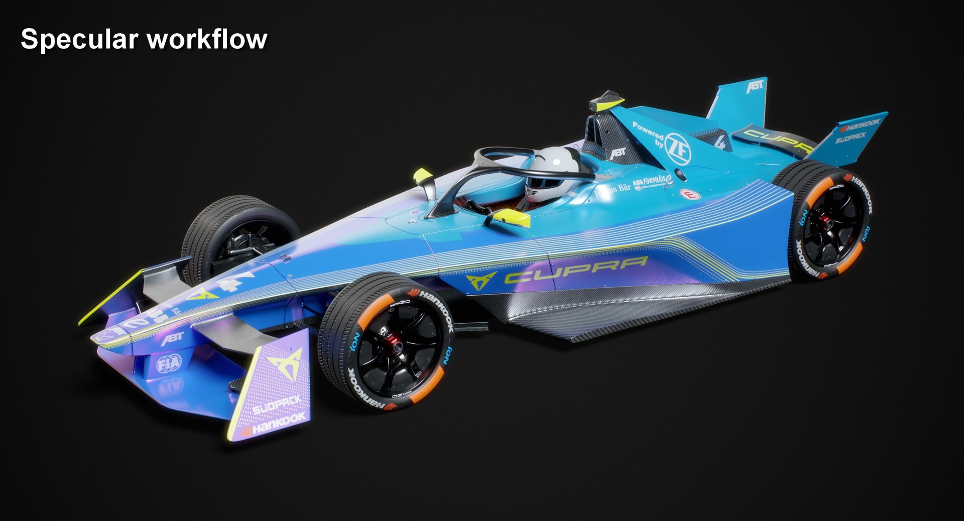 ABT CUPRA Formula E 2023 Season Gen3 Race Car 3D model - TurboSquid 2005663