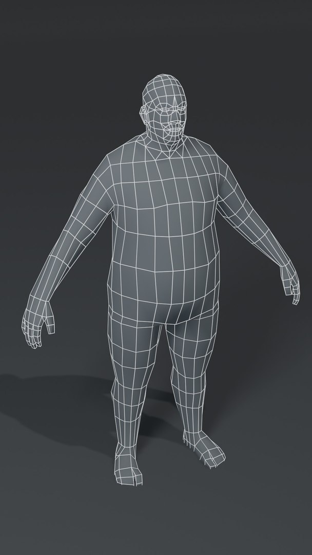 3D human base mesh model - TurboSquid 1671857