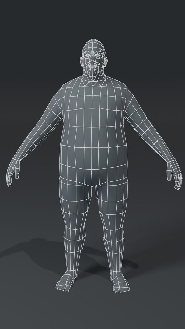 3D Human Base Mesh Model - TurboSquid 1671857