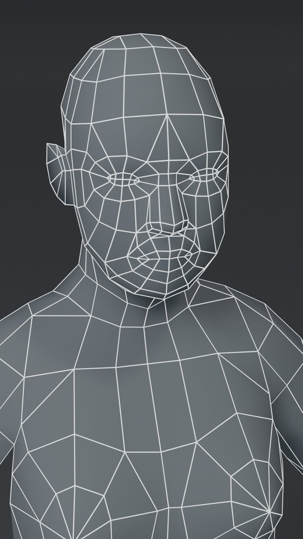 3D Human Base Mesh Model - TurboSquid 1671857