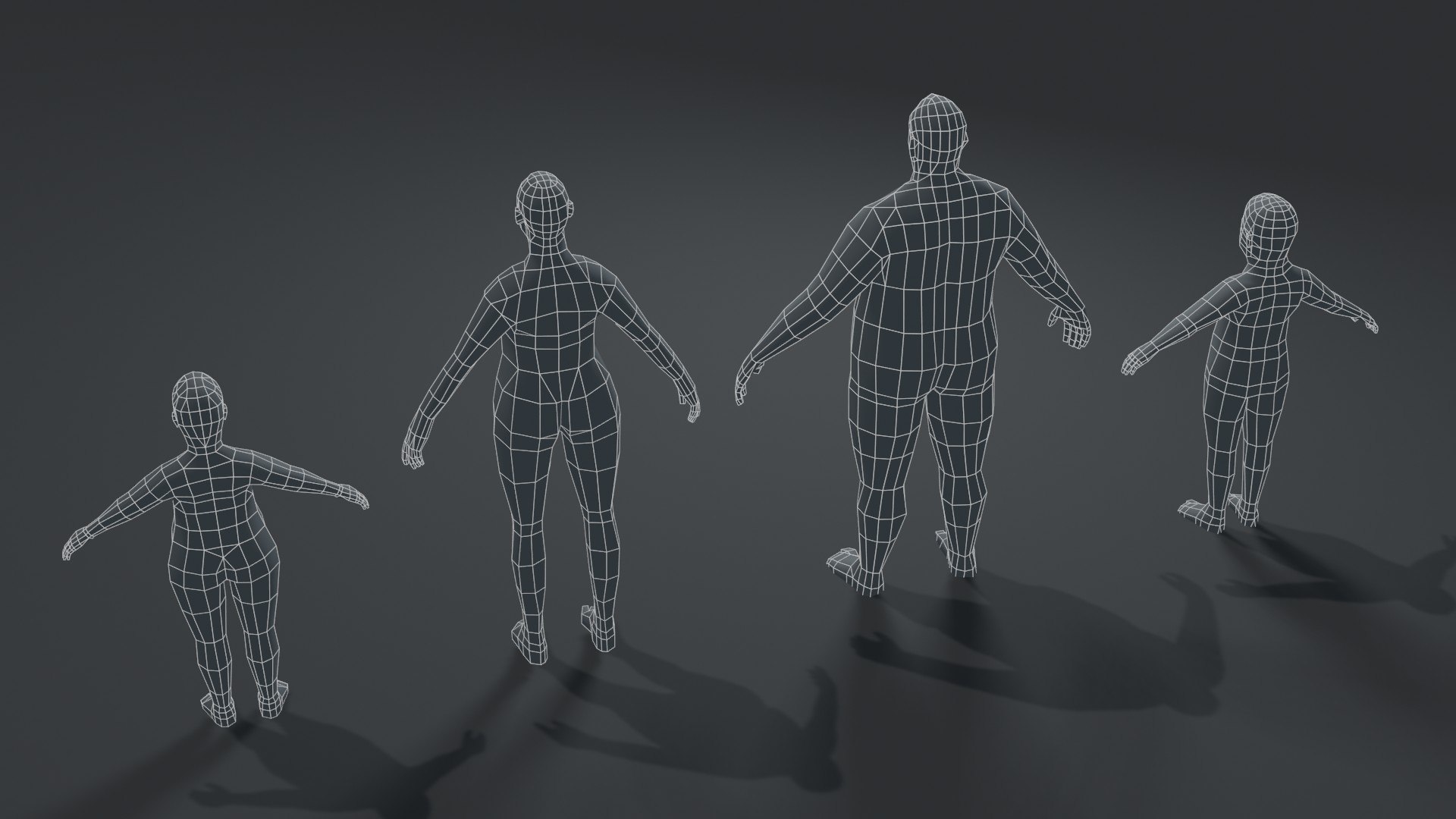 3D Human Base Mesh Model - TurboSquid 1671857