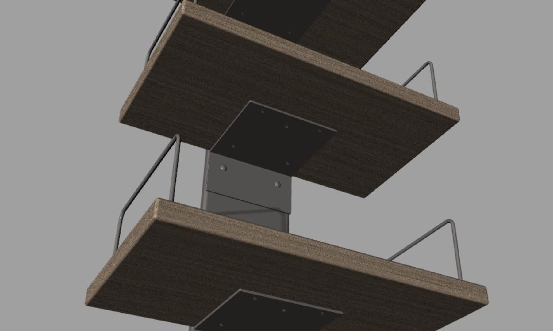 Infinity Bookshelf Model - TurboSquid 1223454