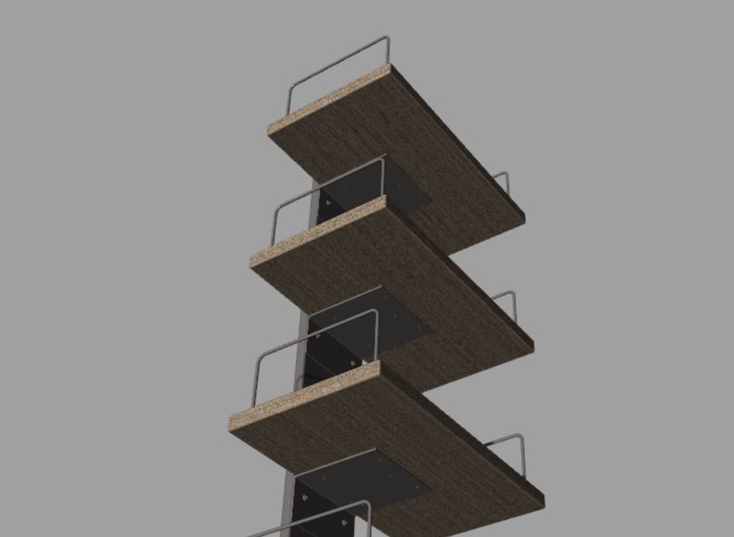 Infinity Bookshelf Model - TurboSquid 1223454