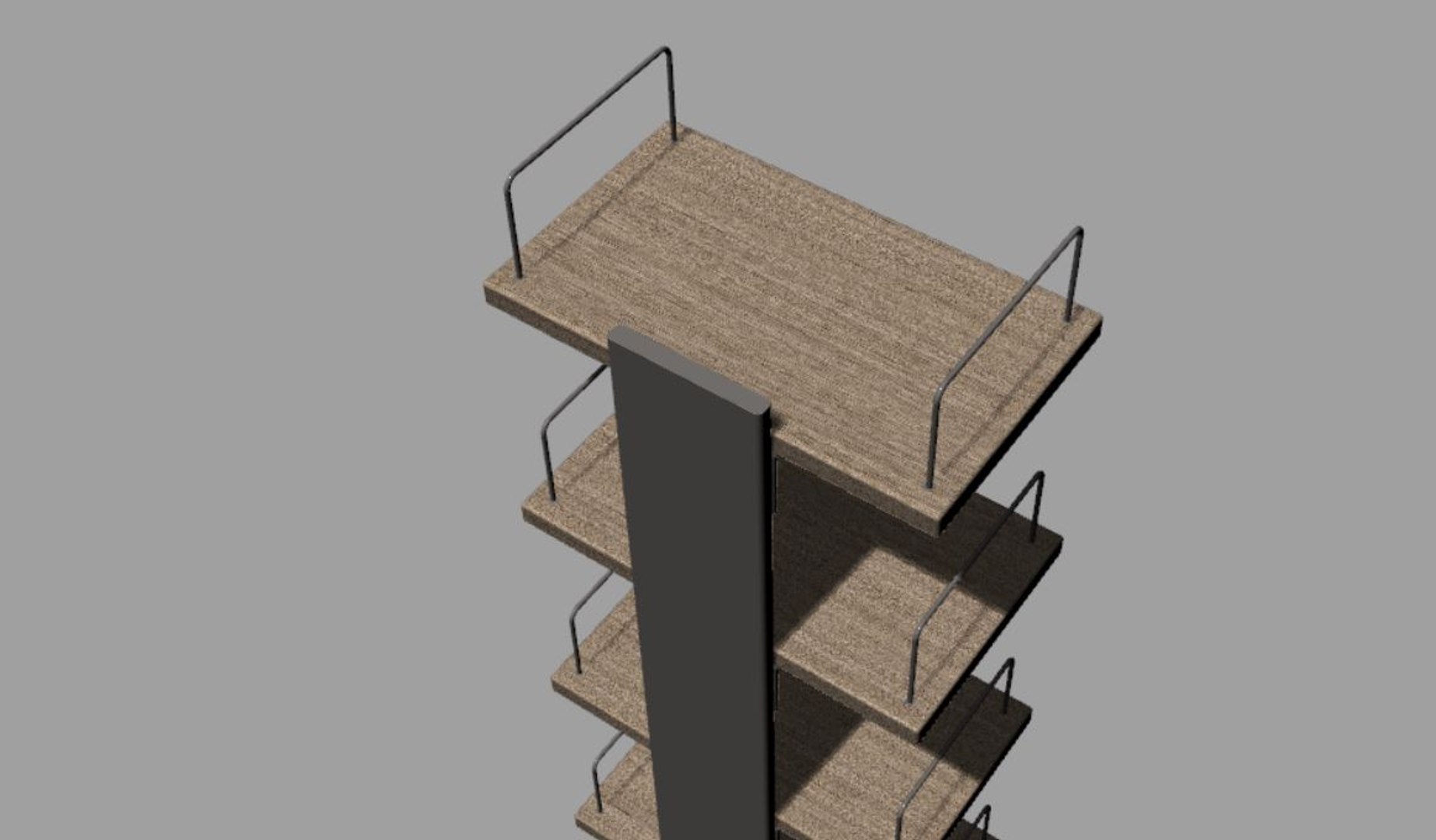 Infinity Bookshelf Model - TurboSquid 1223454