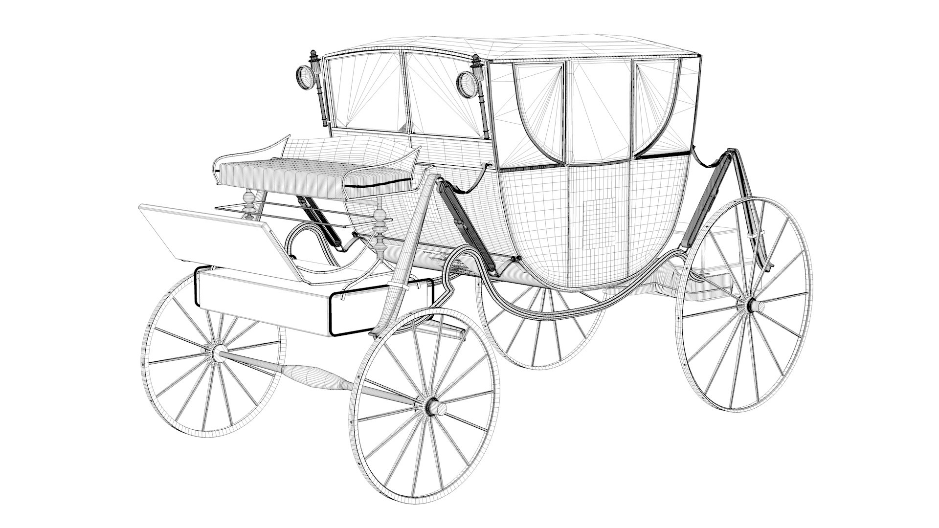 Royal Carriage 3D - TurboSquid 2349092