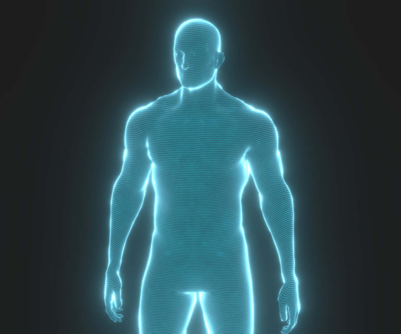 3D Animated Human Hologram Male 3D Model Model - TurboSquid 1862638