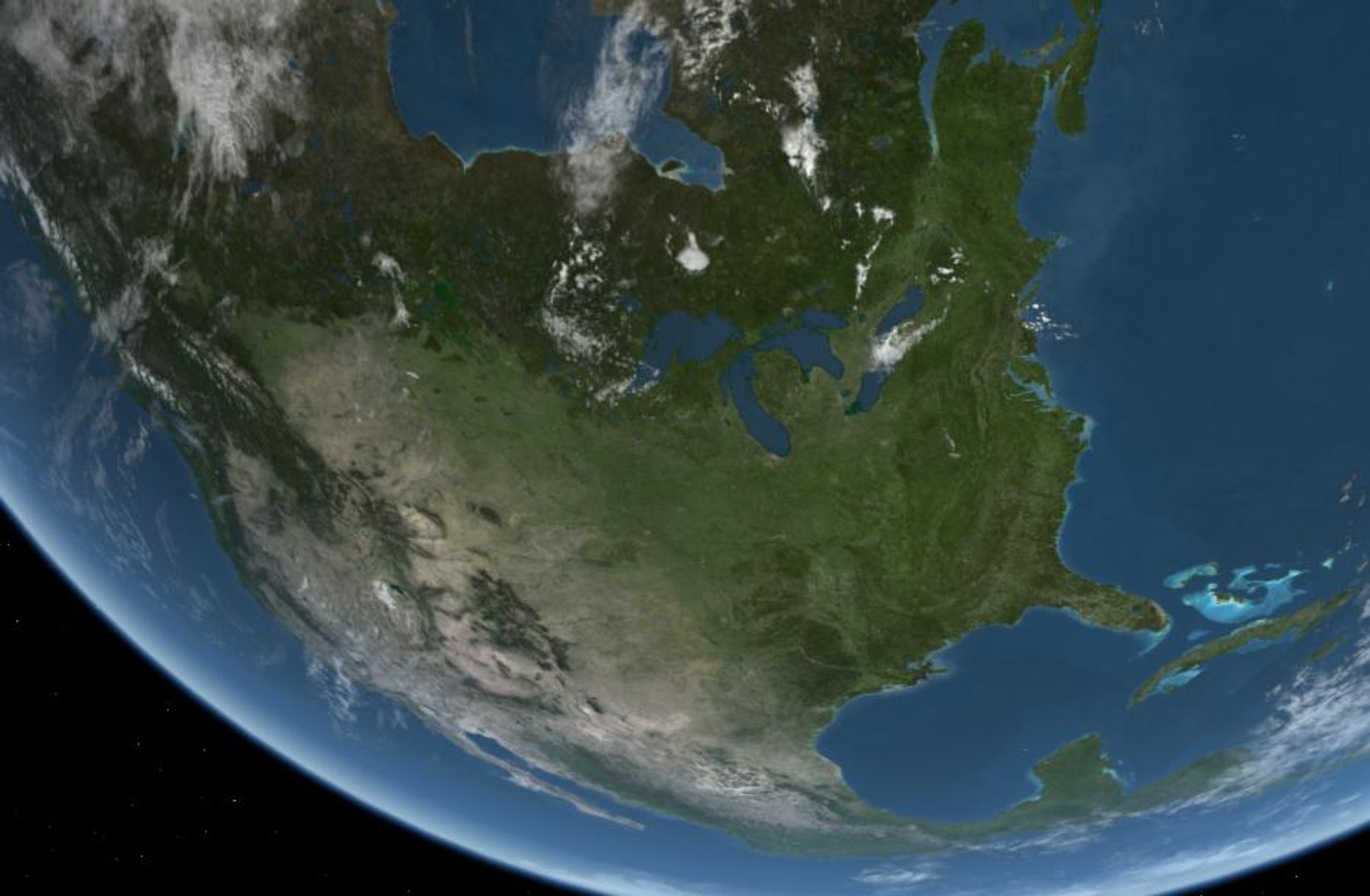 3d Model Earth Cloud 16k