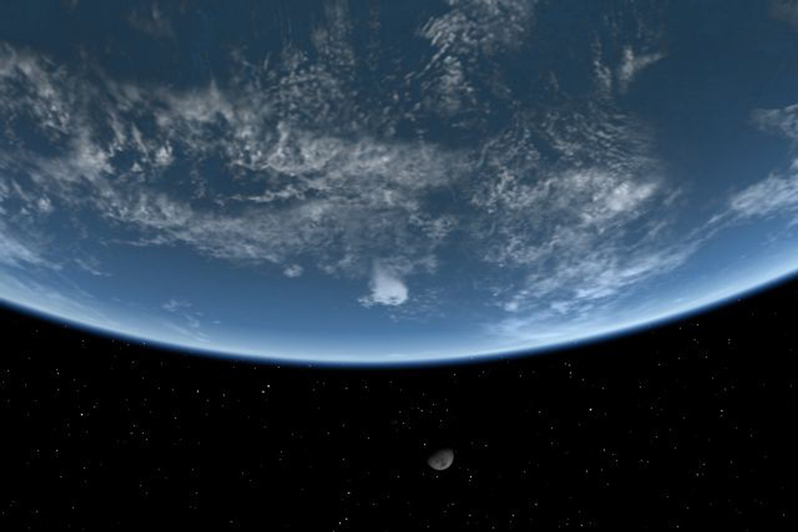 3d Model Earth Cloud 16k