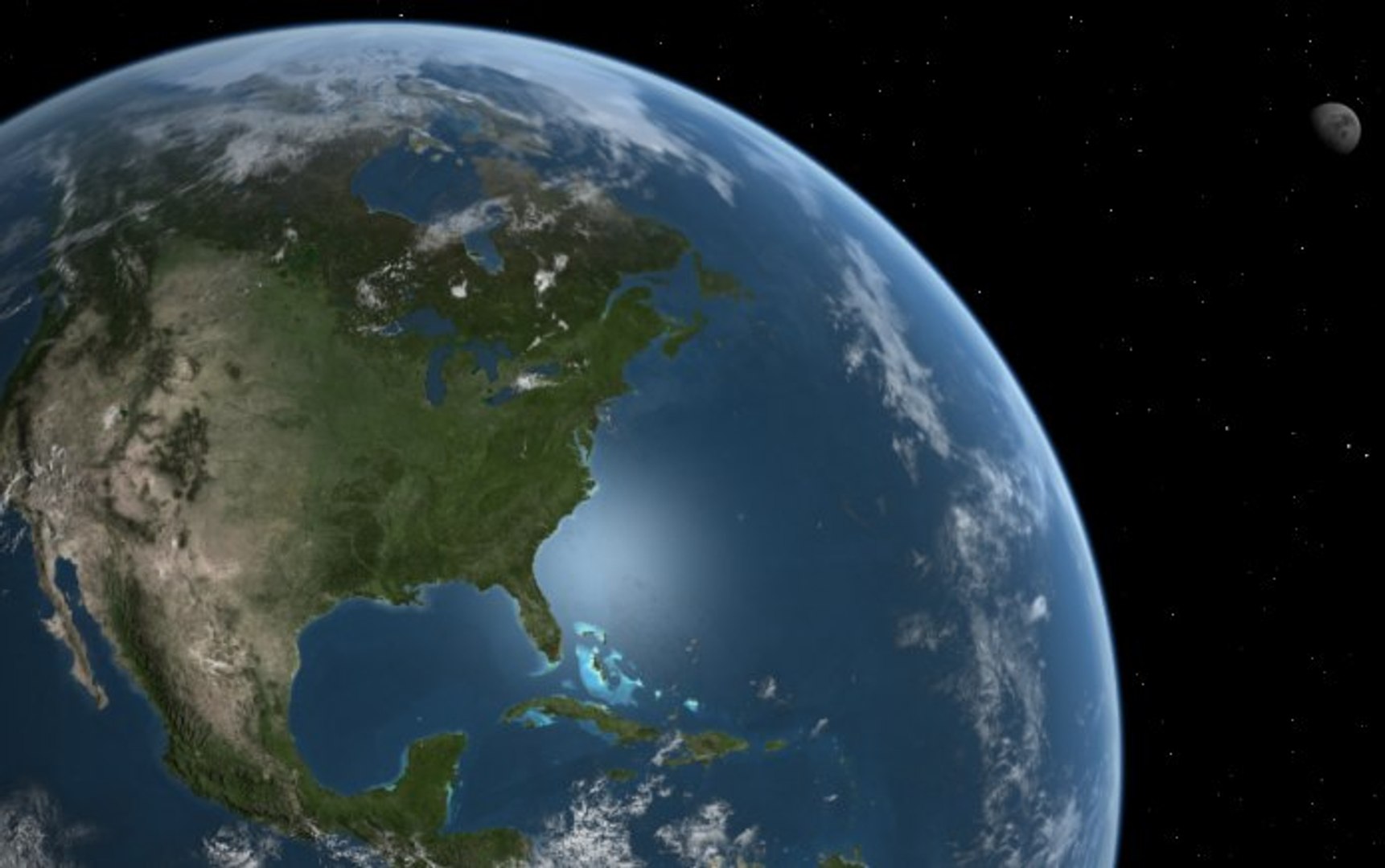 3d Model Earth Cloud 16k