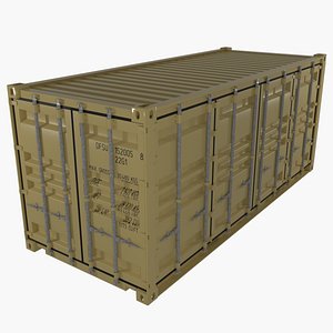 Download 3D Cargo Container STL Models - TurboSquid