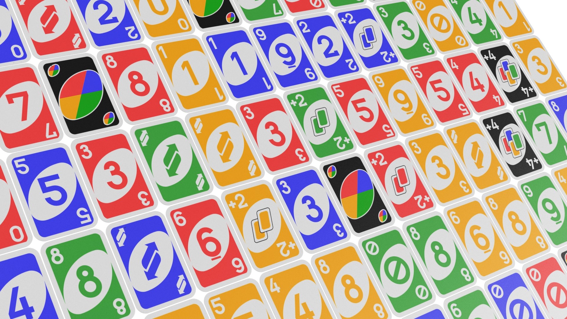 3D Detailed UNO Cards - TurboSquid 2179613