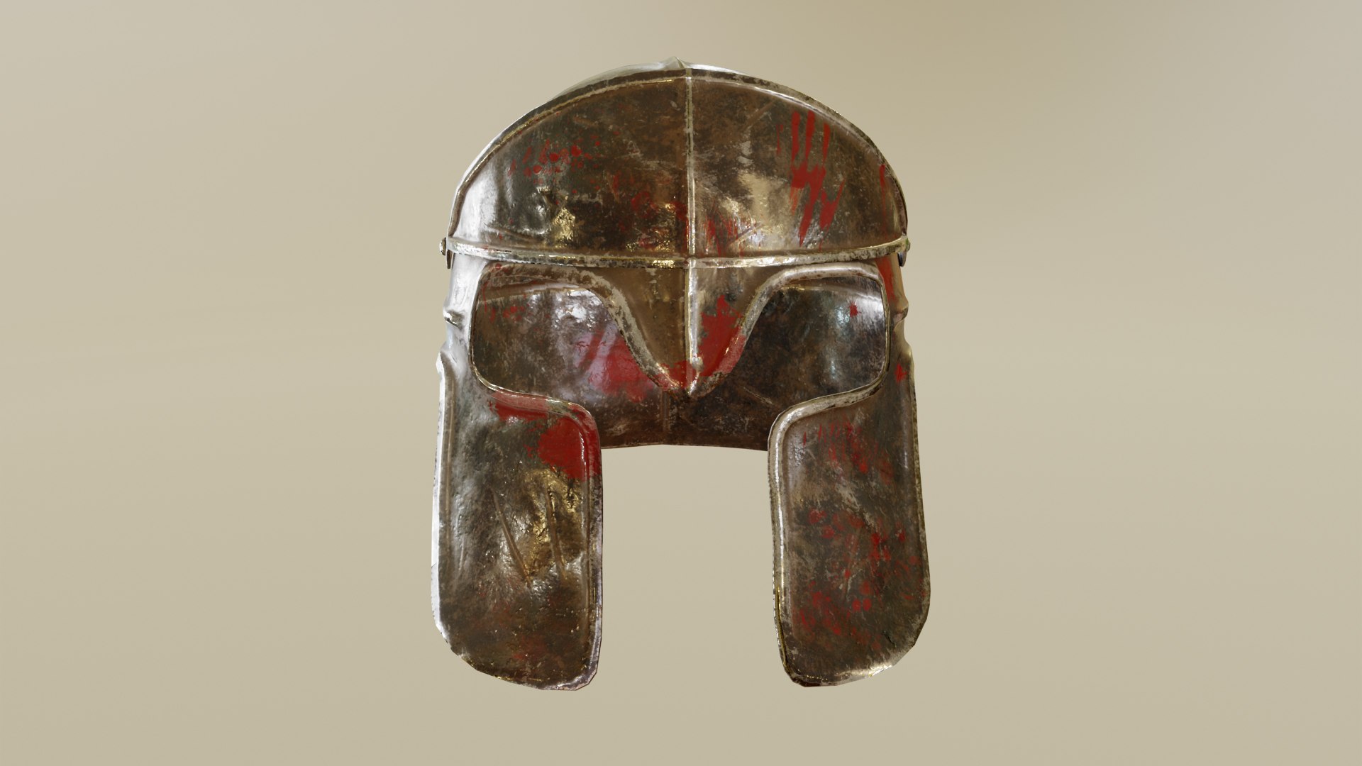 Spartan Helmet 3D Model With PBR Texture 3D - TurboSquid 1964687