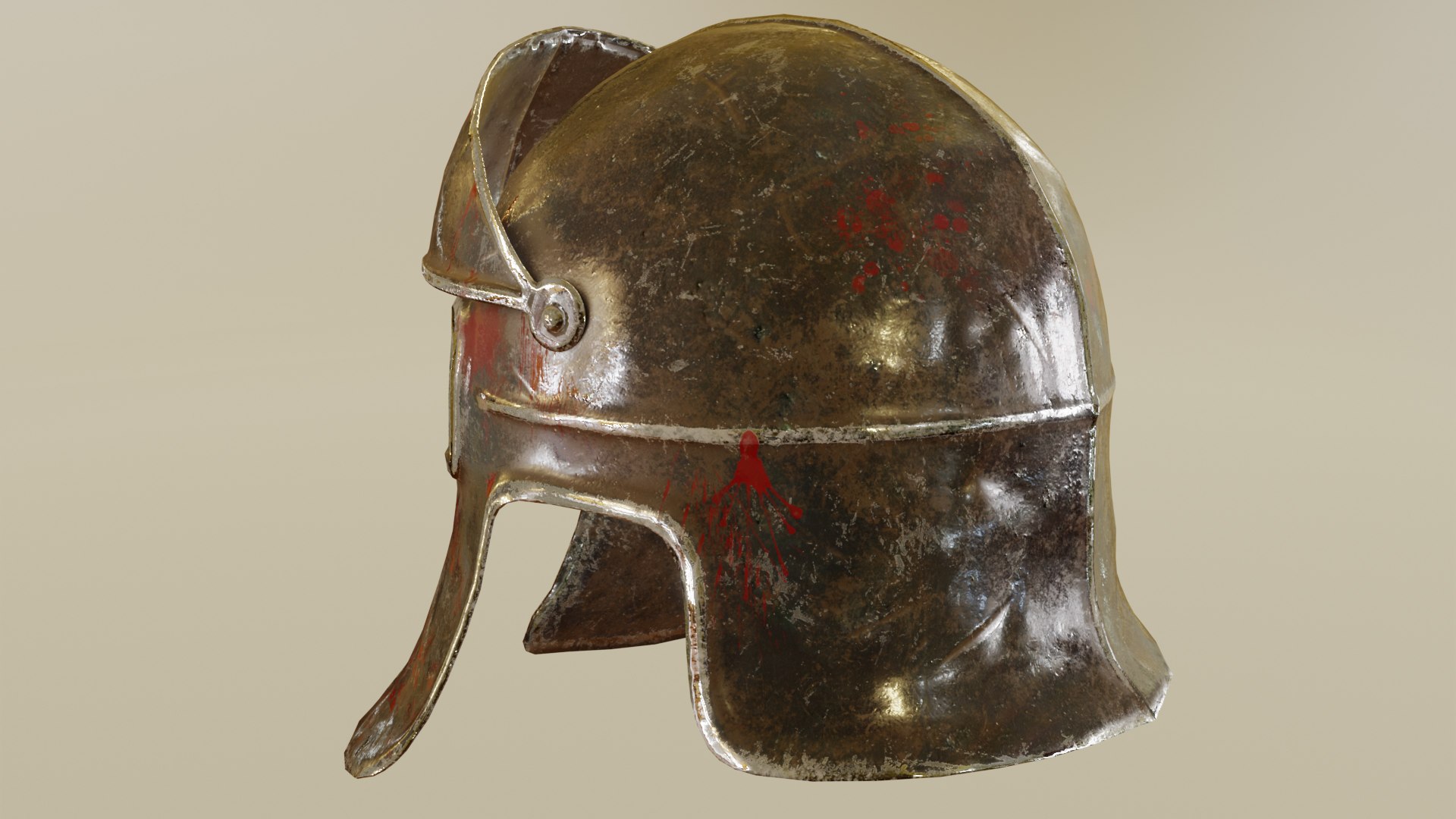 Spartan Helmet 3D Model With PBR Texture 3D - TurboSquid 1964687