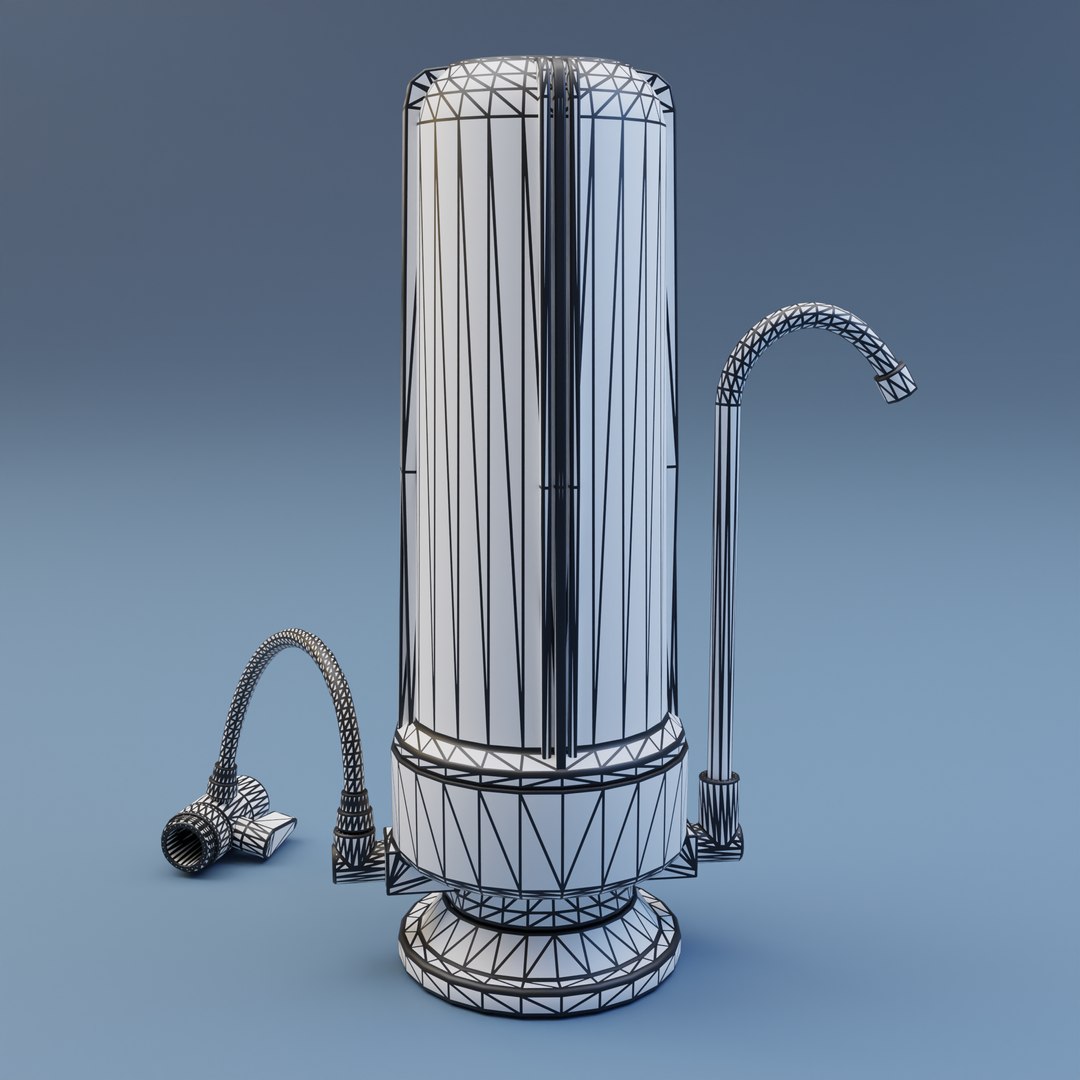 Water Filter 3D Model - TurboSquid 1955883