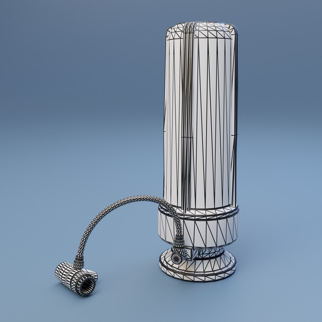 Water Filter 3D Model - TurboSquid 1955883