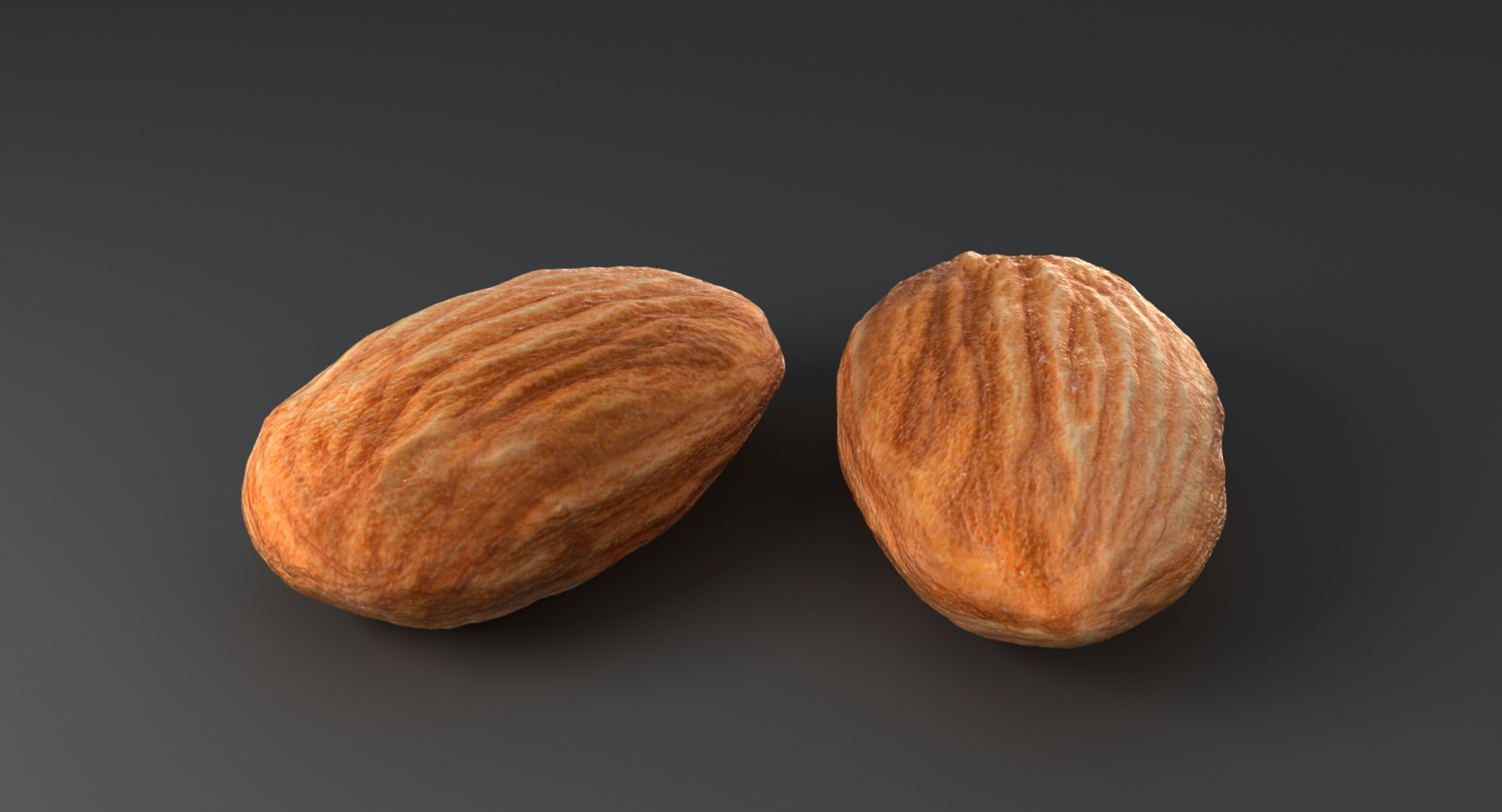 3D almond - TurboSquid 1218170