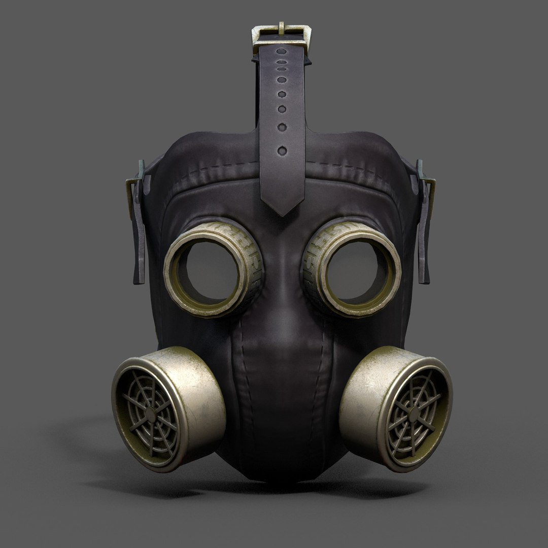 Gas Mask Model - TurboSquid 1485539
