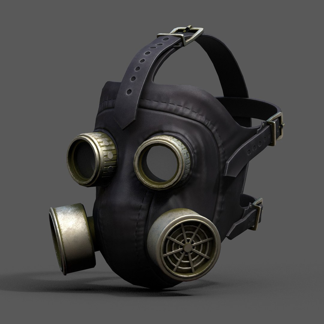 Gas Mask Model - TurboSquid 1485539