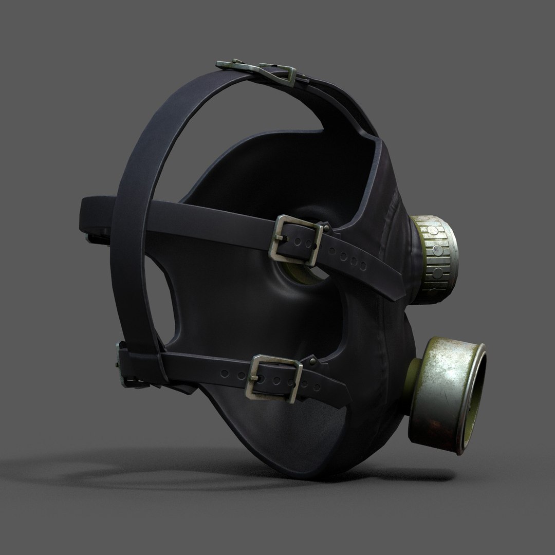 Gas Mask Model - TurboSquid 1485539