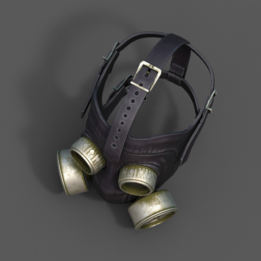 Gas Mask Model - TurboSquid 1485539