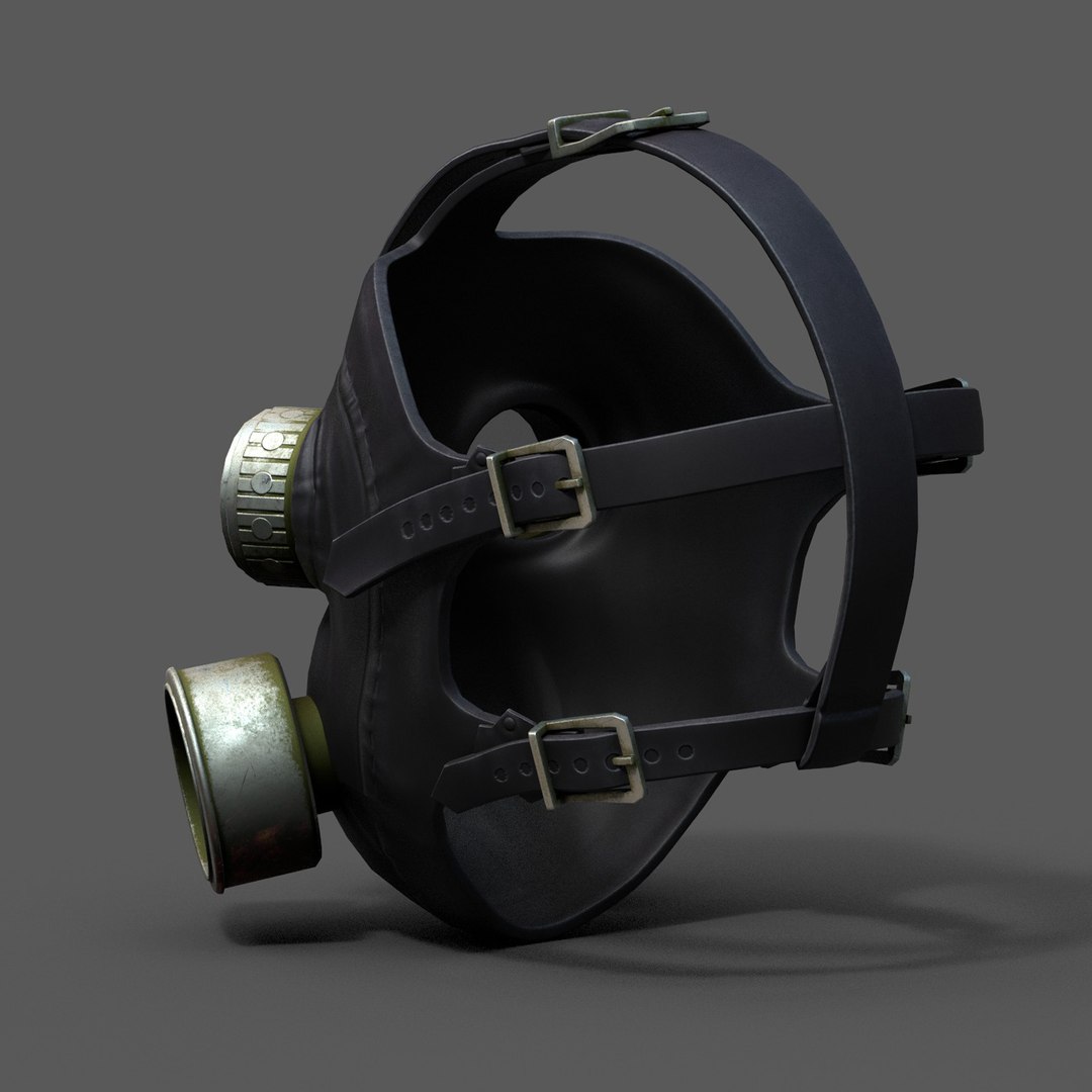 Gas Mask Model - TurboSquid 1485539