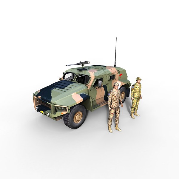 bushmaster mobility vehicle 3d max