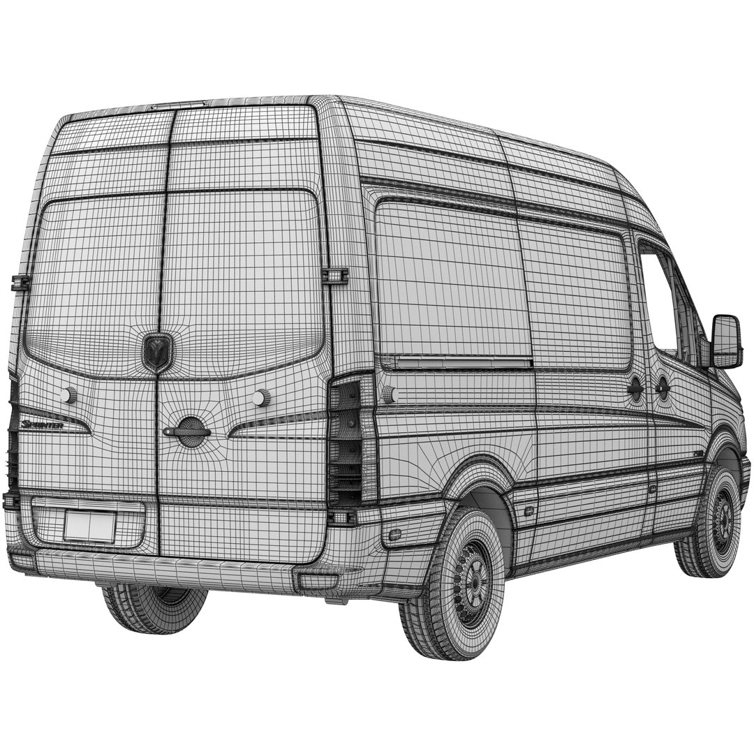 3D Dodge Sprinter 2500 PanelVan L2H2 Model - TurboSquid 1904105