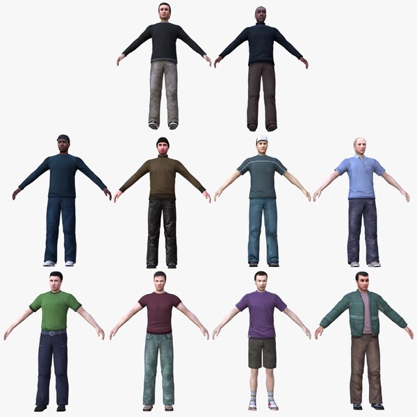 Des Modèles de SketchUp Personnages à Télécharger | TurboSquid