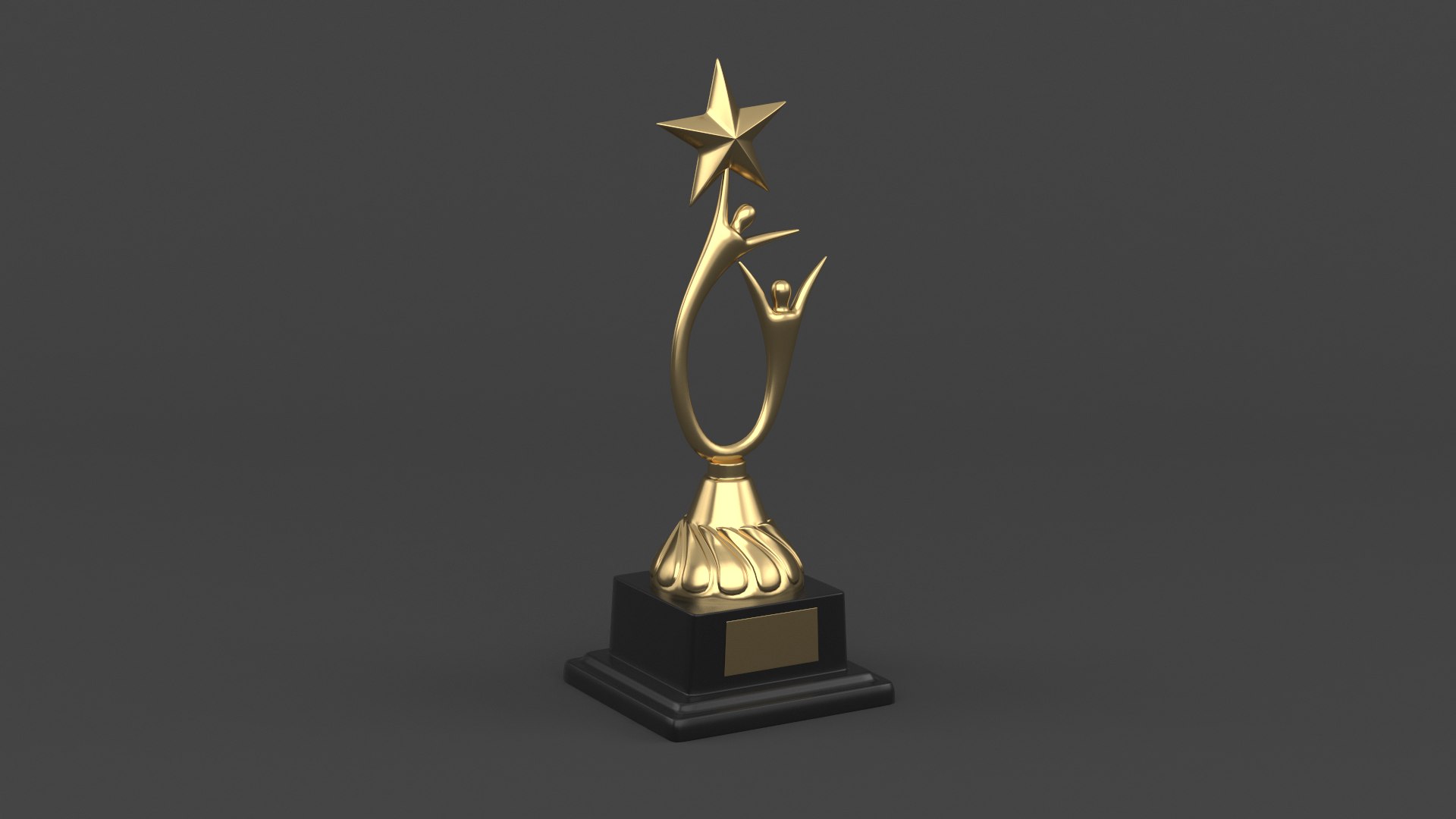 3D Gold Trophy Cups Model - TurboSquid 2358911